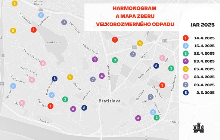 Veľkorozmerný odpad - Staré Mesto